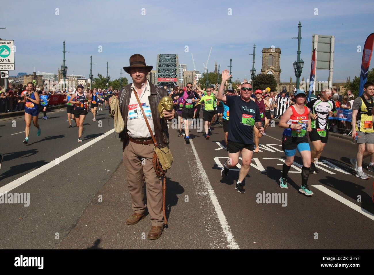 Newcastle upon Tyne, UK. 10 September, 2023. Great North Run 2023 with ...