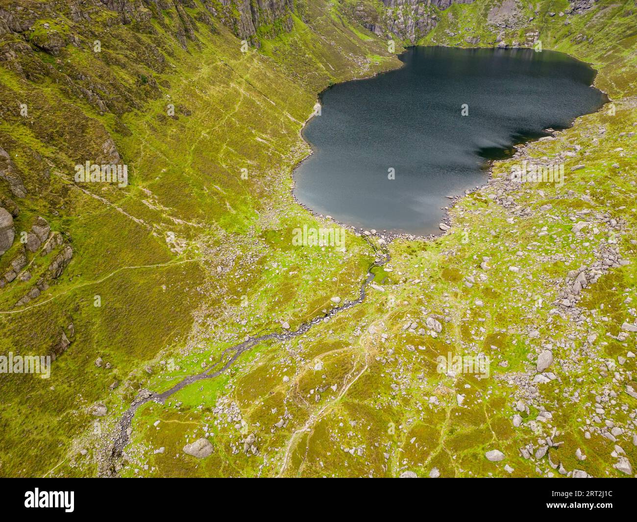 Coumshingaun lough hi-res stock photography and images - Alamy