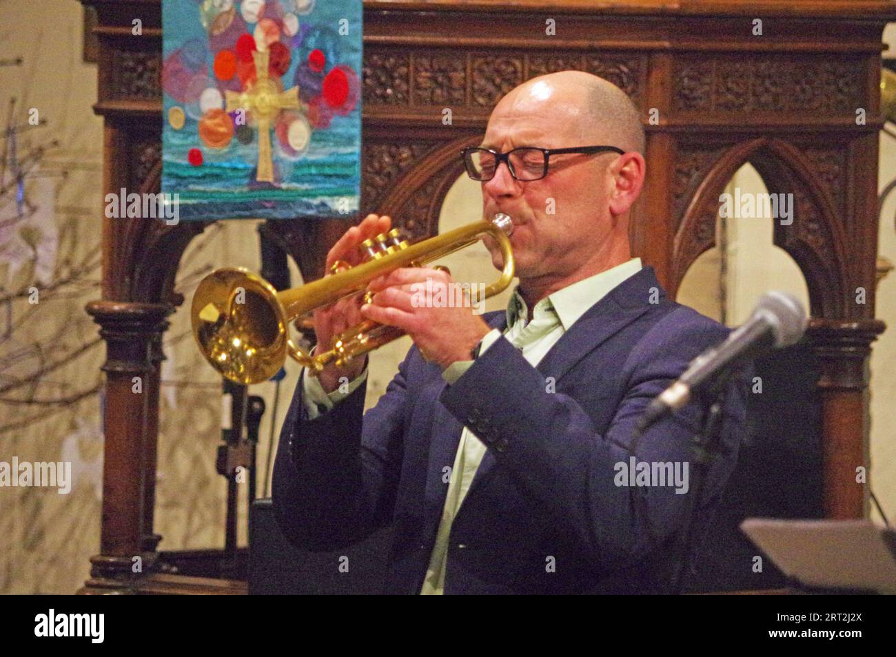 Chris Coull, Josephine Davies Mark Bassey Sextet, St Andrews Church ...