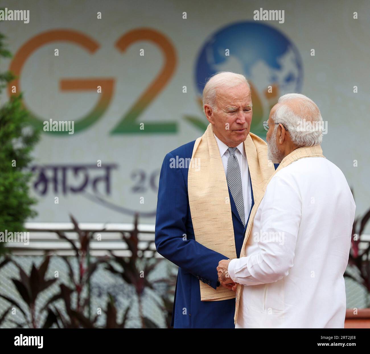 New Delhi, India. 10th Sep, 2023. Indian Prime Minister Narendra Modi ...