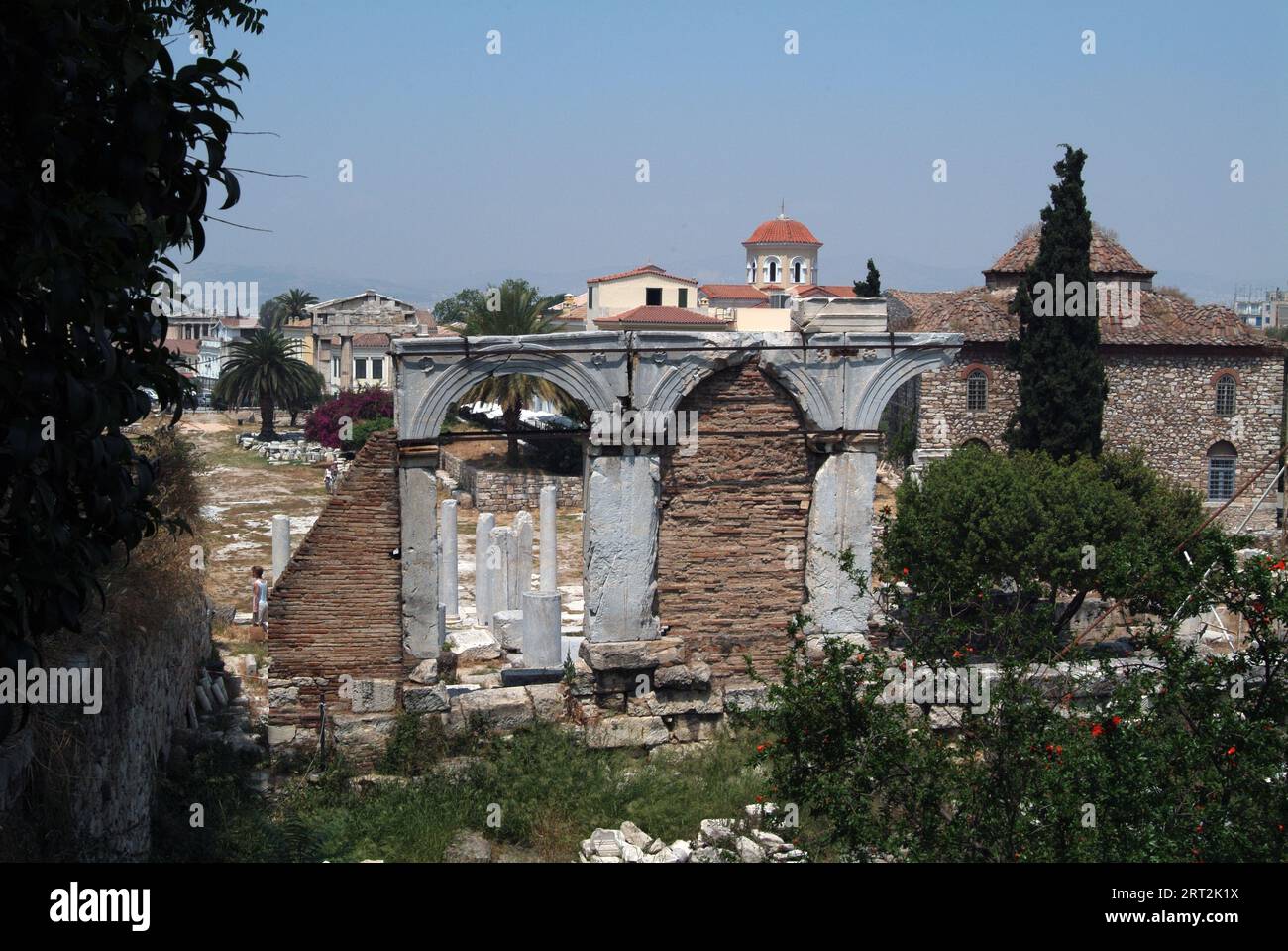 The Temple of the Four Winds, a marble clock tower from the second ...