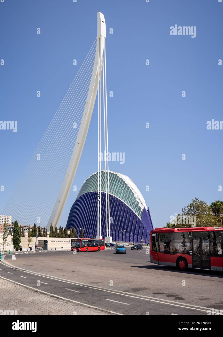 The Agora, CaixaForum, in The City of Arts and Sciences, Valencia ...