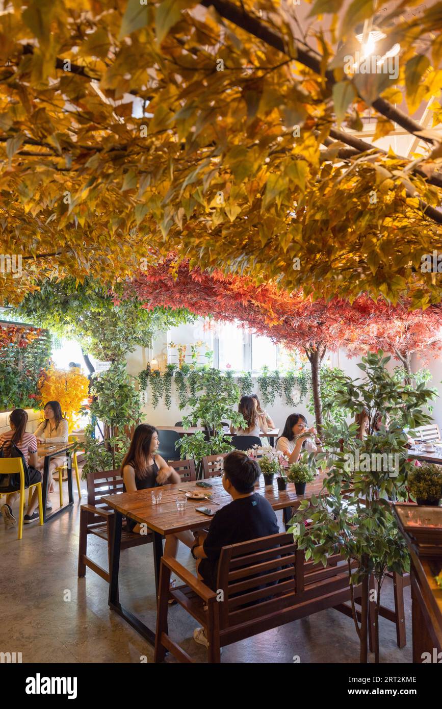 Cafe Kreams, Telok Ayer, Singapore Stock Photo - Alamy