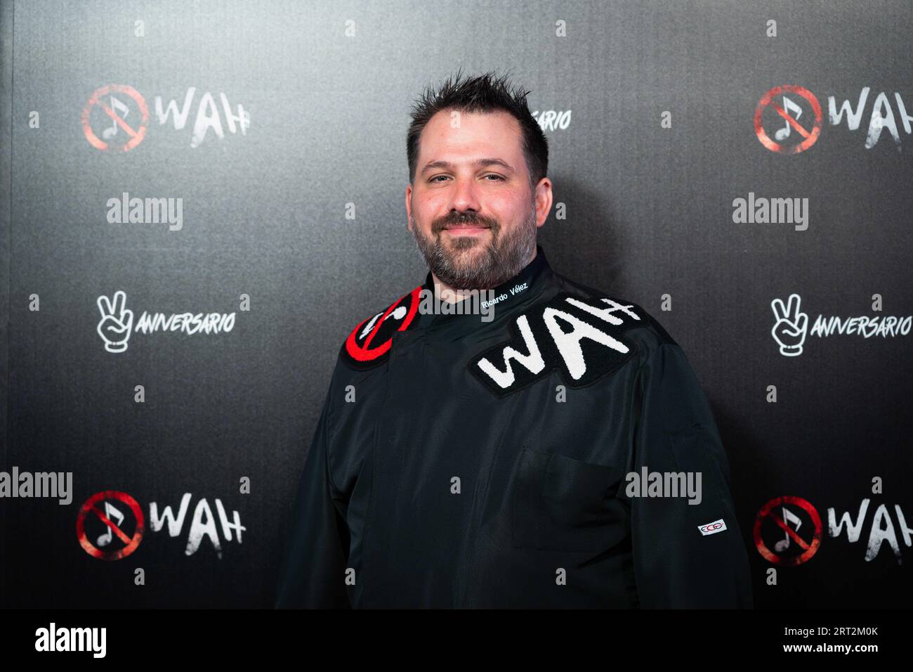 Ricardo Velez during anniversary event of WAH show in Madrid, September ...