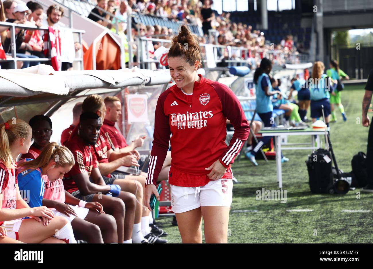 Arsenals no. 5 Jennifer Beattie during Saturdays final match between ...
