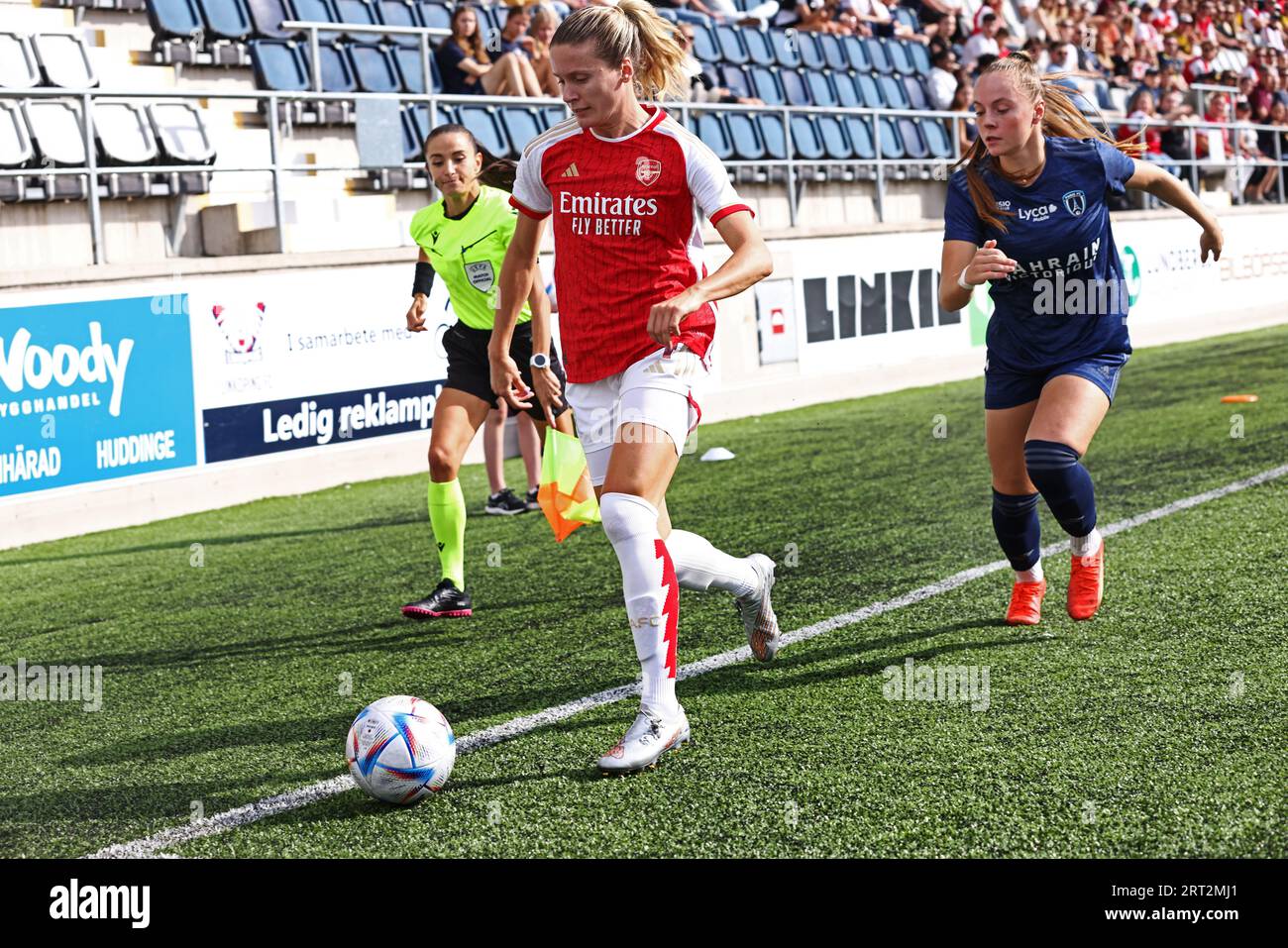 Arsenals no 24. Cloé Lacasse during Saturdays final match between ...