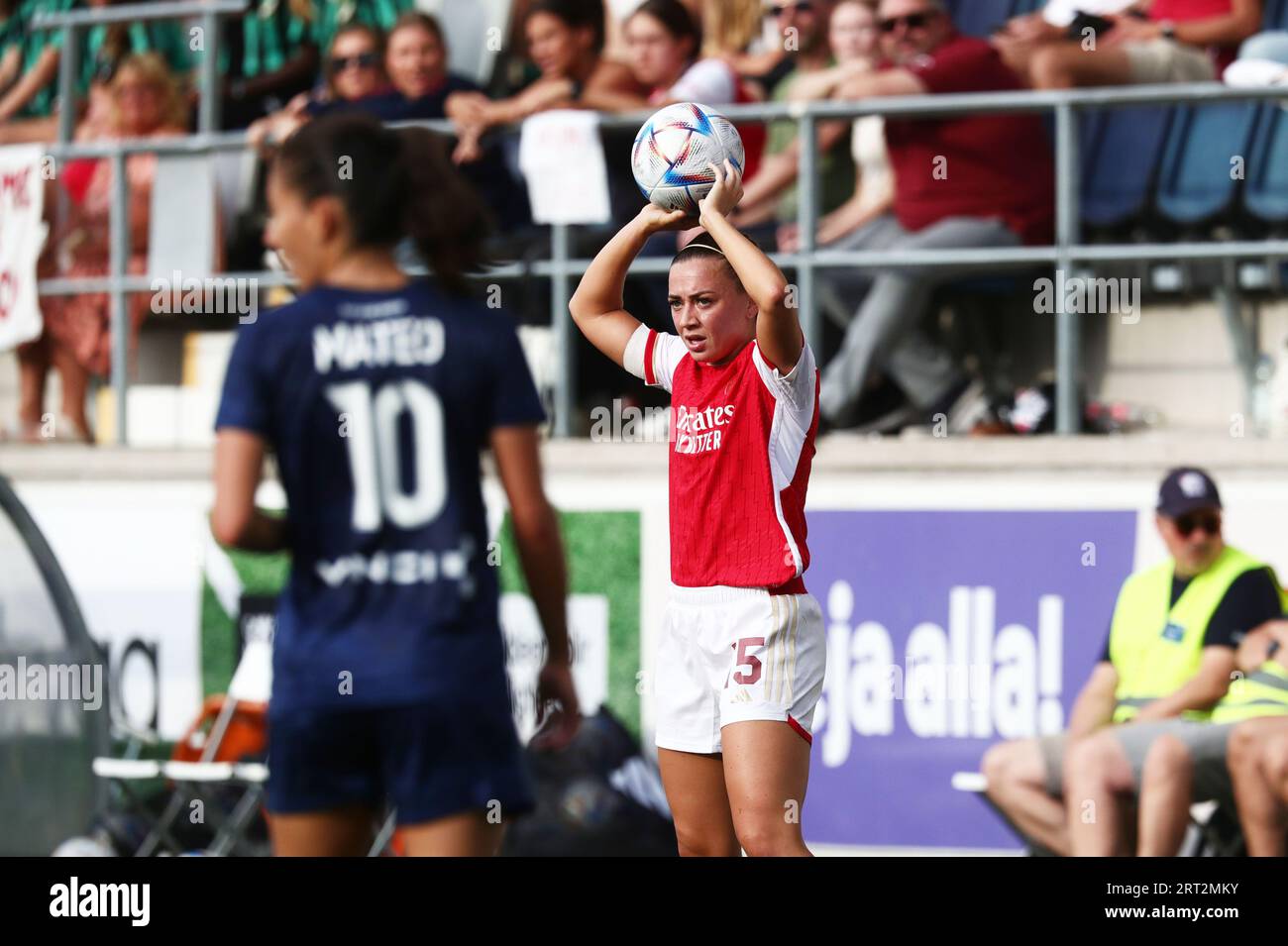 Arsenals no. 15 Katie McCabe during Saturdays final match between ...