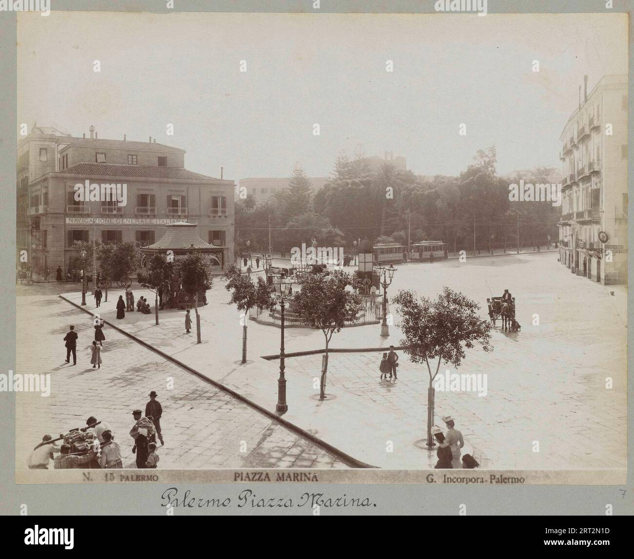 Palermo, Sicily, Archival Photography, 1900, 1900s, Italy, Vintage ...