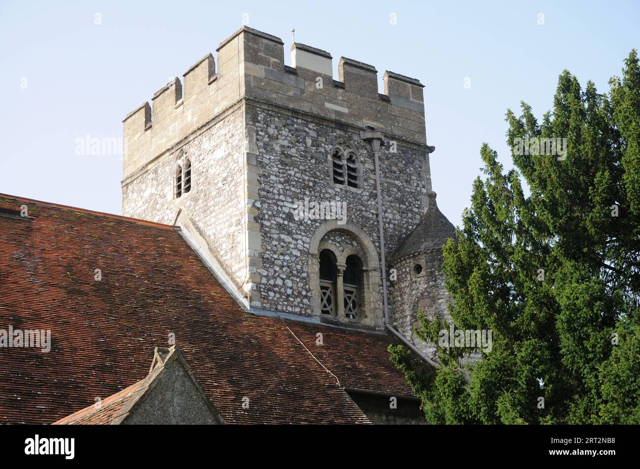 St Thomas of Canterbury Church , Goring-on-Thames, Oxfordshire Stock ...