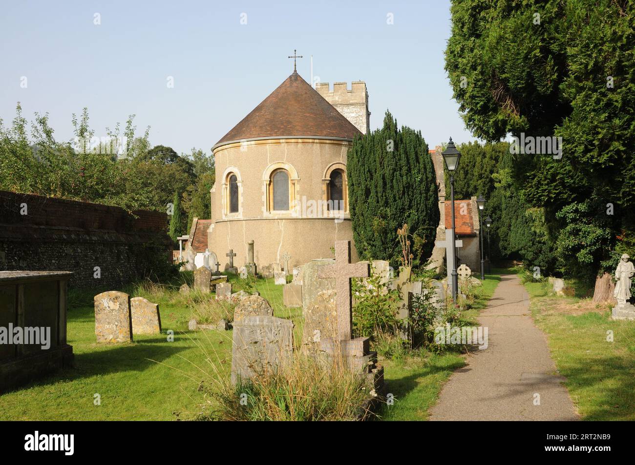 England oxfordshire goring on thames church hi-res stock photography ...