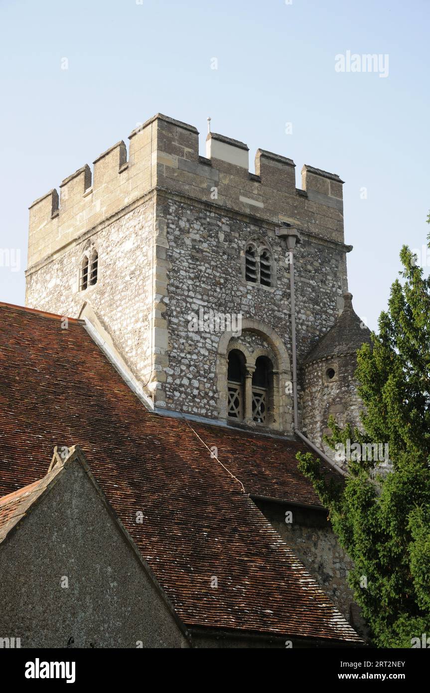 St Thomas of Canterbury Church , Goring-on-Thames, Oxfordshire Stock ...