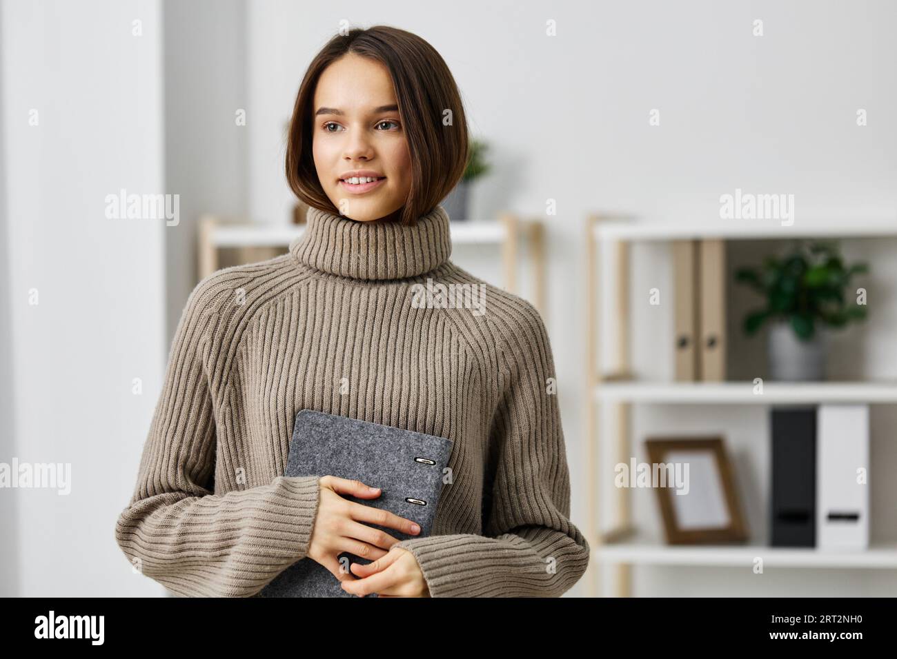 planning notebook student diary pretty girl indoor business note ...