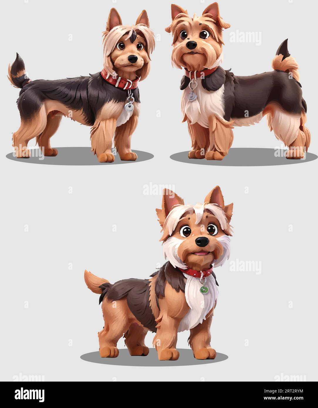 Welsh terrier vector vectors hi-res stock photography and images - Alamy