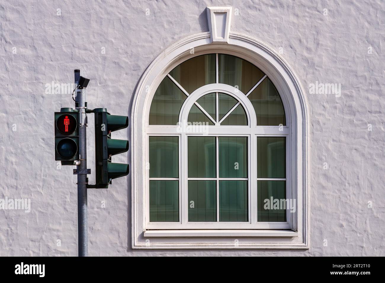 The traffic light at the window Stock Photo - Alamy
