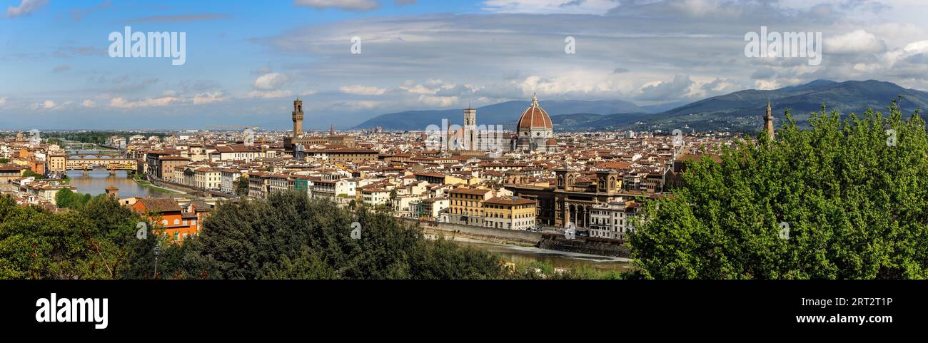 Big panorama florence in hi-res stock photography and images - Alamy