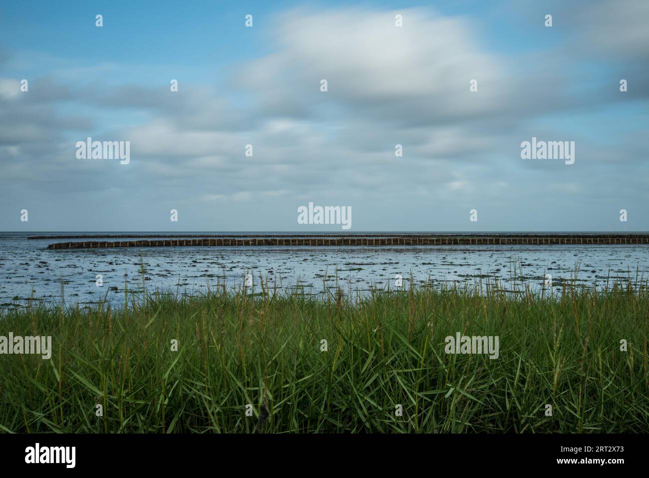 Tidelands on the Wadden Sea Stock Photo - Alamy