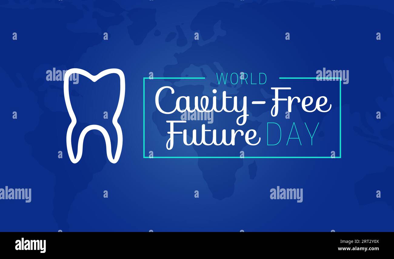 World Cavity-Free Future Day Modern Illustration Stock Vector Image ...