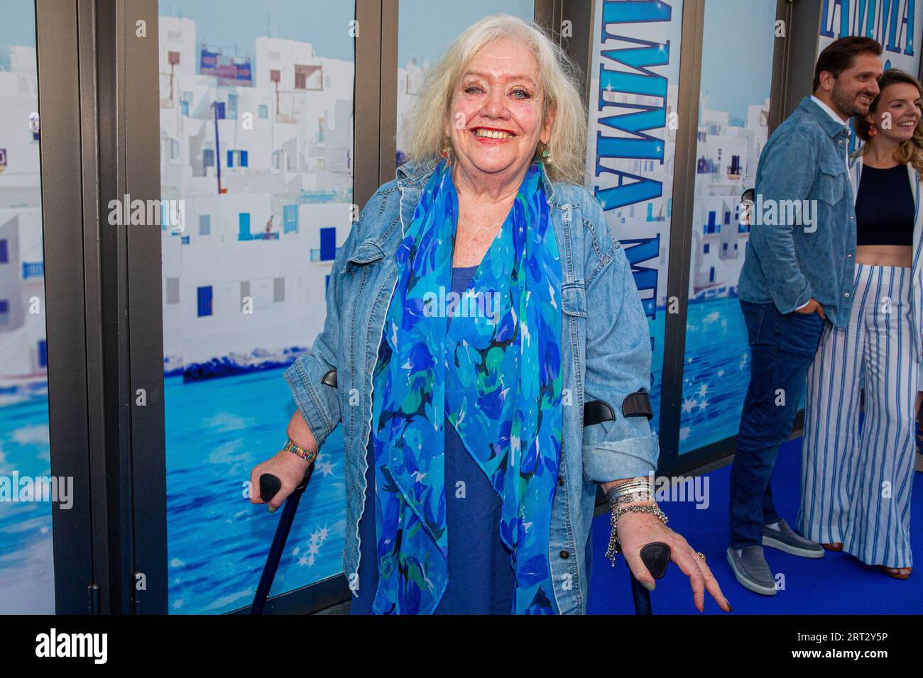 AMSTERDAM - Duck Jetten on the blue carpet during the premiere of Mamma ...