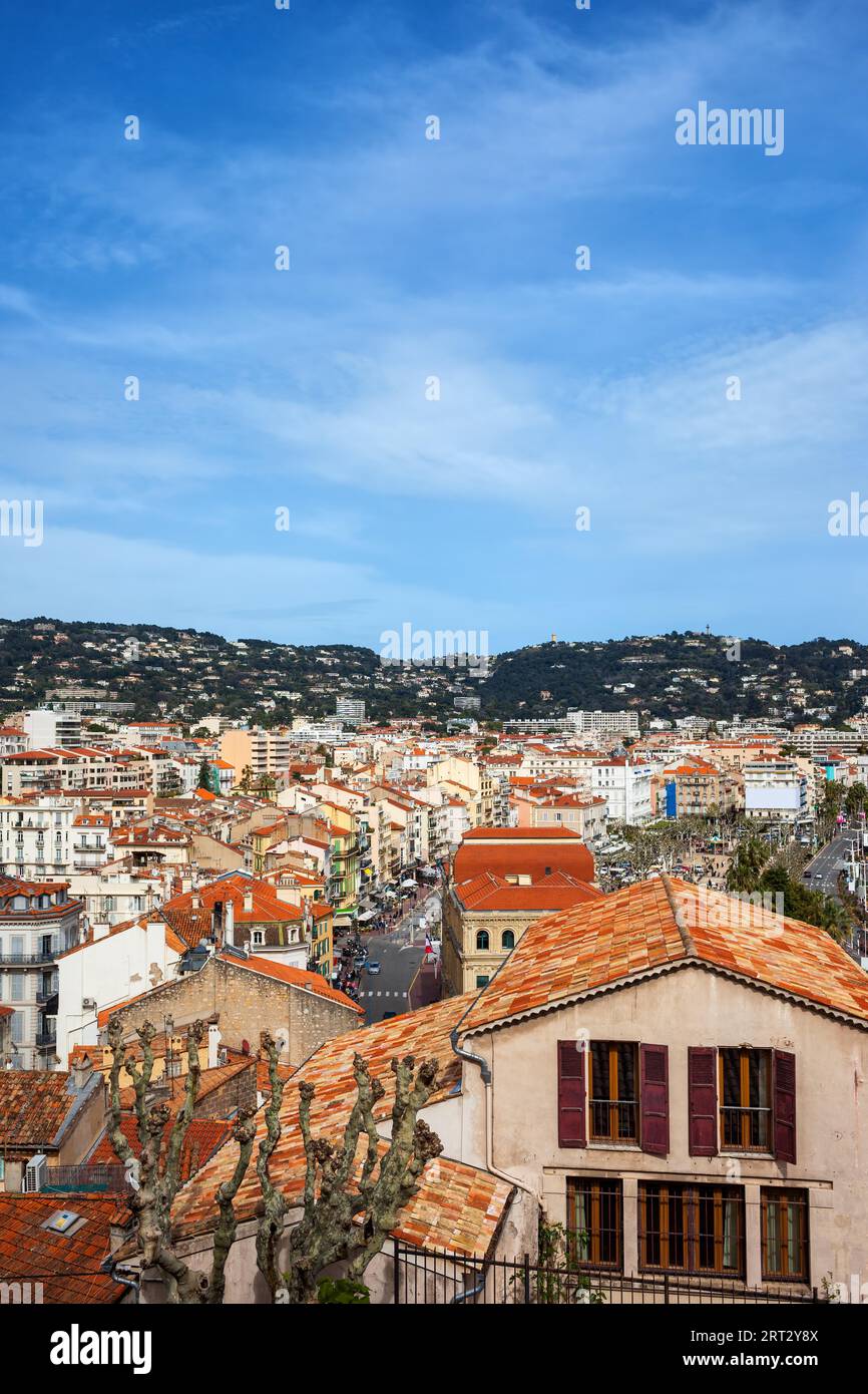 Cannes skyline view hi-res stock photography and images - Alamy
