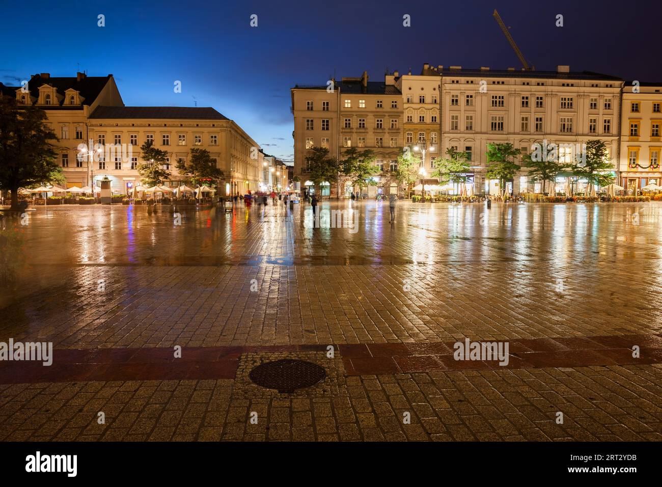 Krakow poland bad weather rain hi-res stock photography and images - Alamy