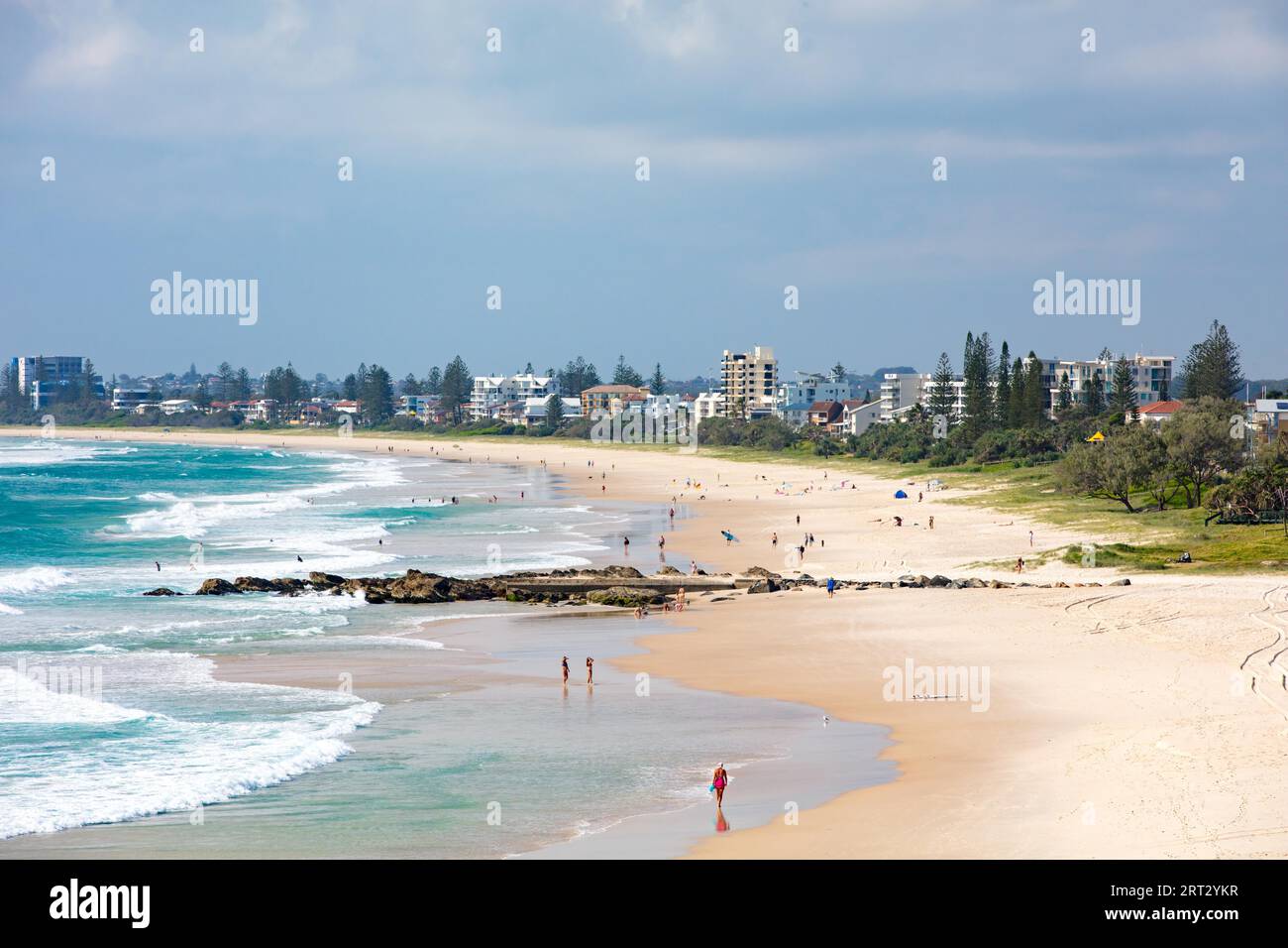 The view from Elephant Rock in Currumbin on a sunny day in the Gold ...