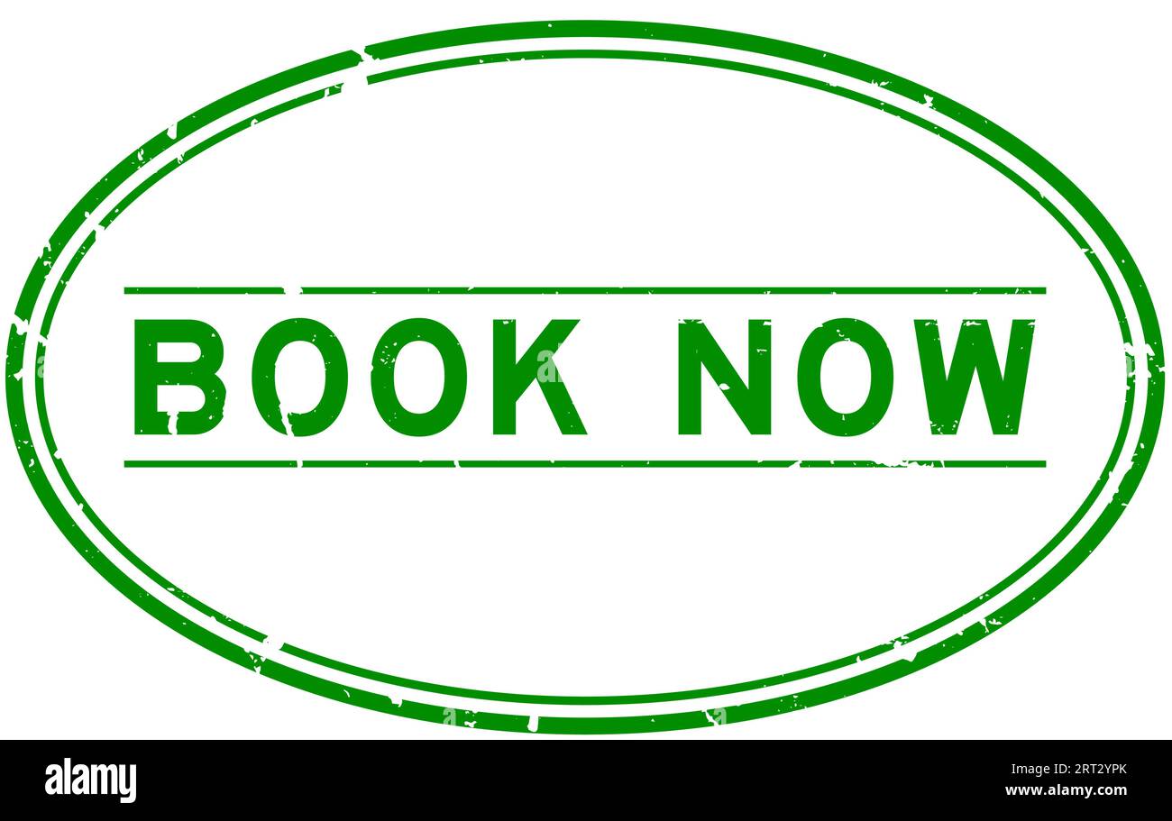 Grunge green book now word rubber seal stamp on white background Stock Vector Image & Art - Alamy