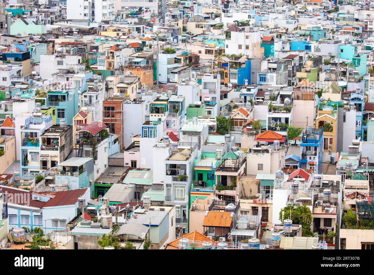 The vast sprawl of buildings in Ho Chi Minh City, otherwise known as ...