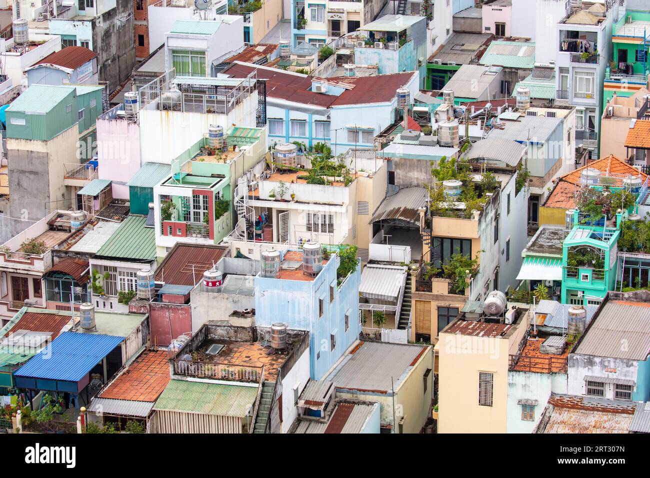 The vast sprawl of buildings in Ho Chi Minh City, otherwise known as ...