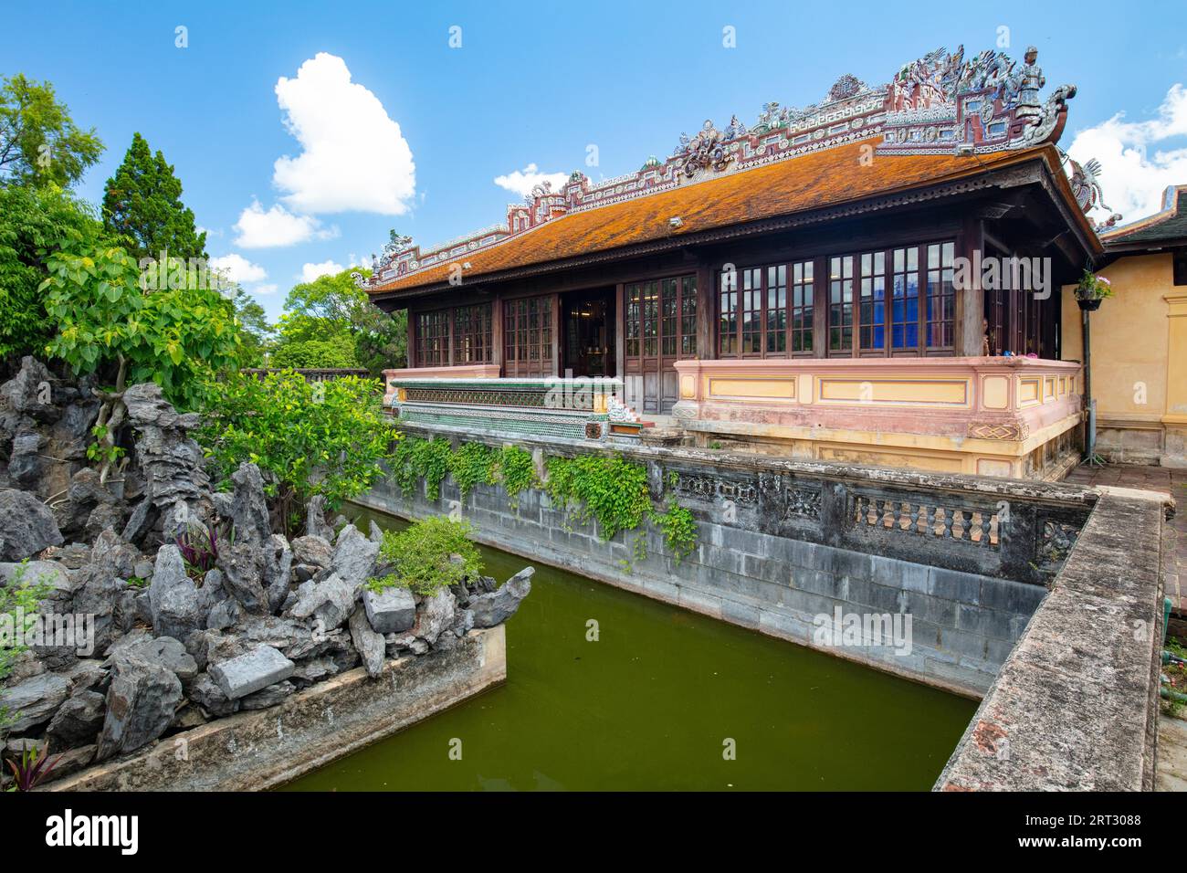 Thai Binh Lau or the Emperor's Reading Room in the UNESCO World ...