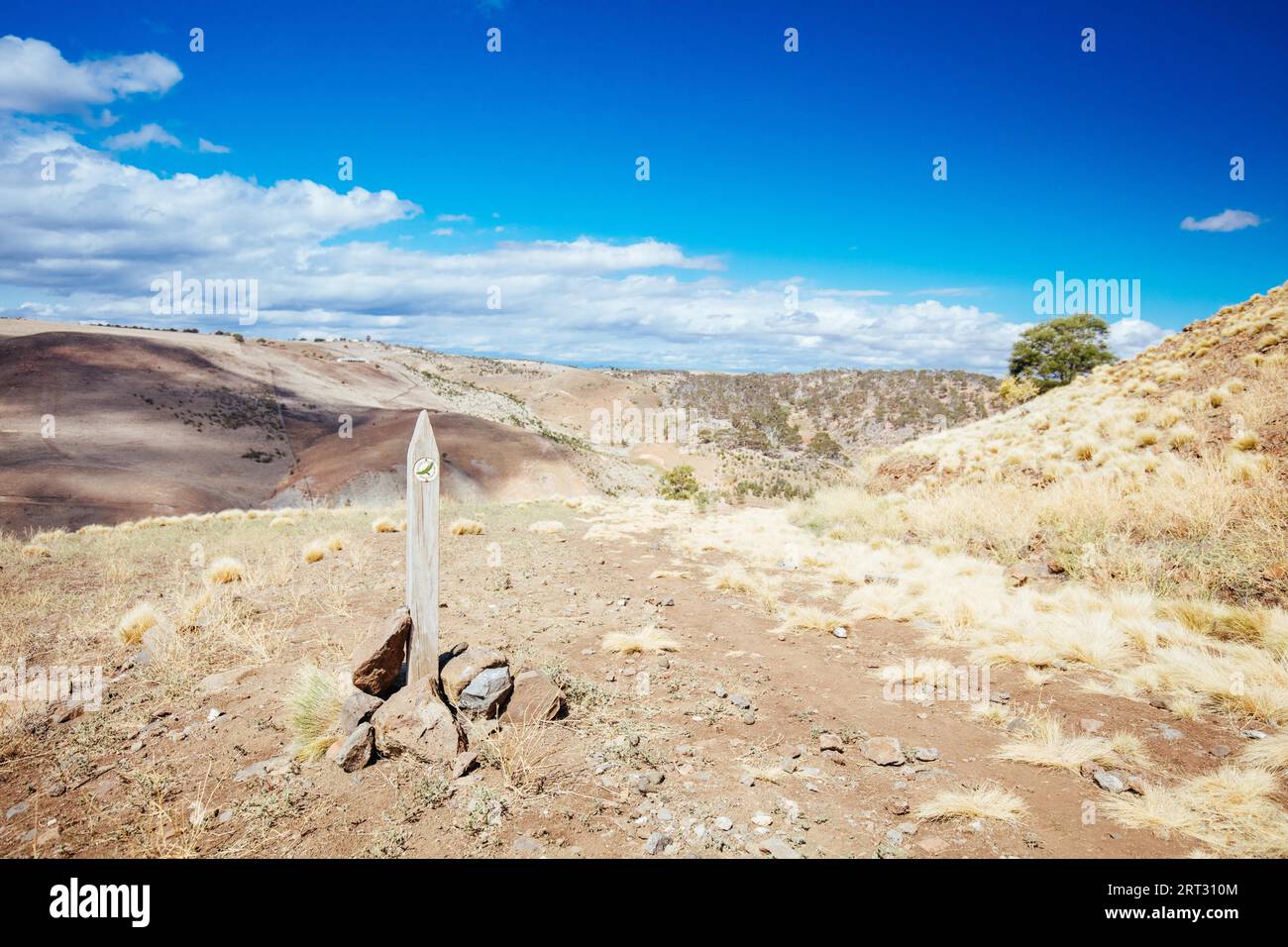 The popular tourist landmark of Werribee Gorge. This is the Centenary ...