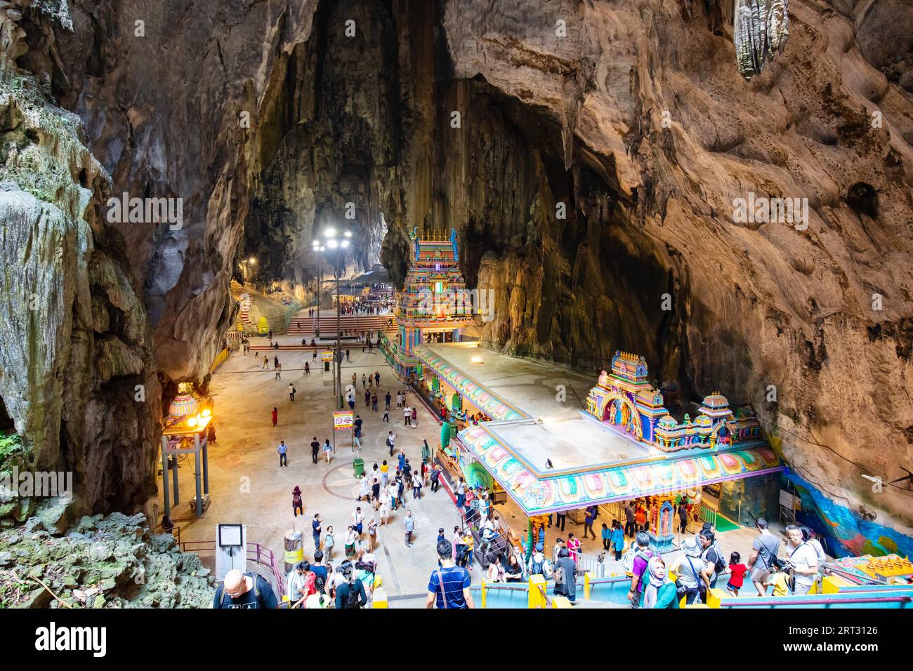 BATU CAVES, MALAYSIA, March 2019: The popular tourist attraction of ...