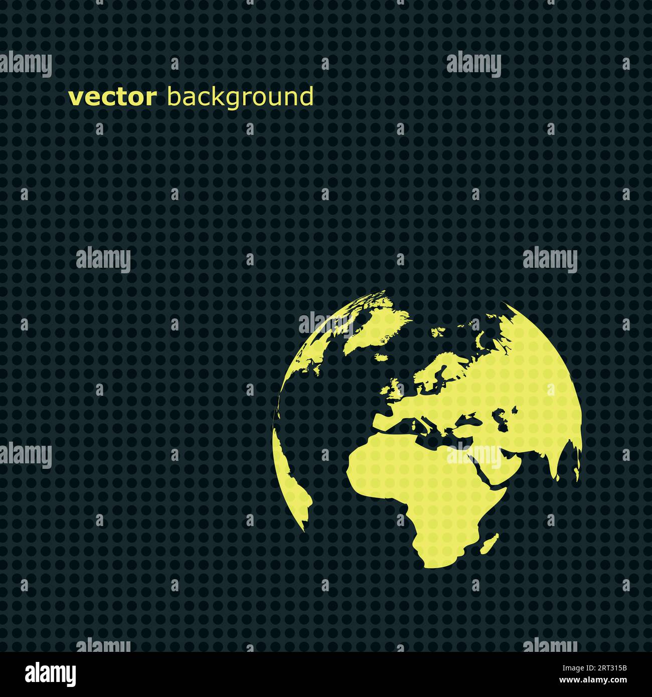 3d earth abstract background - vector illustration Stock Vector Image ...