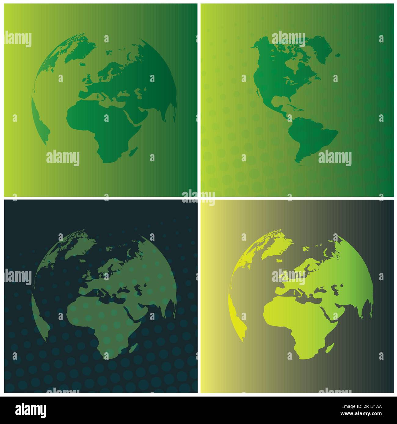 3d earth abstract background - vector illustration Stock Vector Image ...