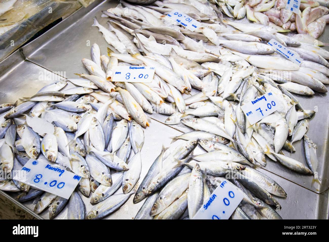 Kuala Selanghor, Malaysia, March 21st 2019: Pasar Basah Pasir Penambang ...