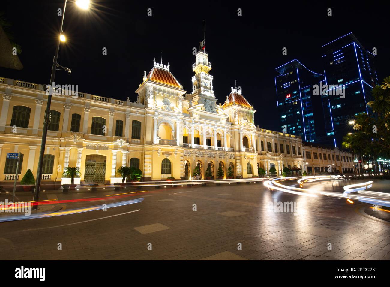The Majestic People's Committee Building Saigon in Ho Chi Minh City ...