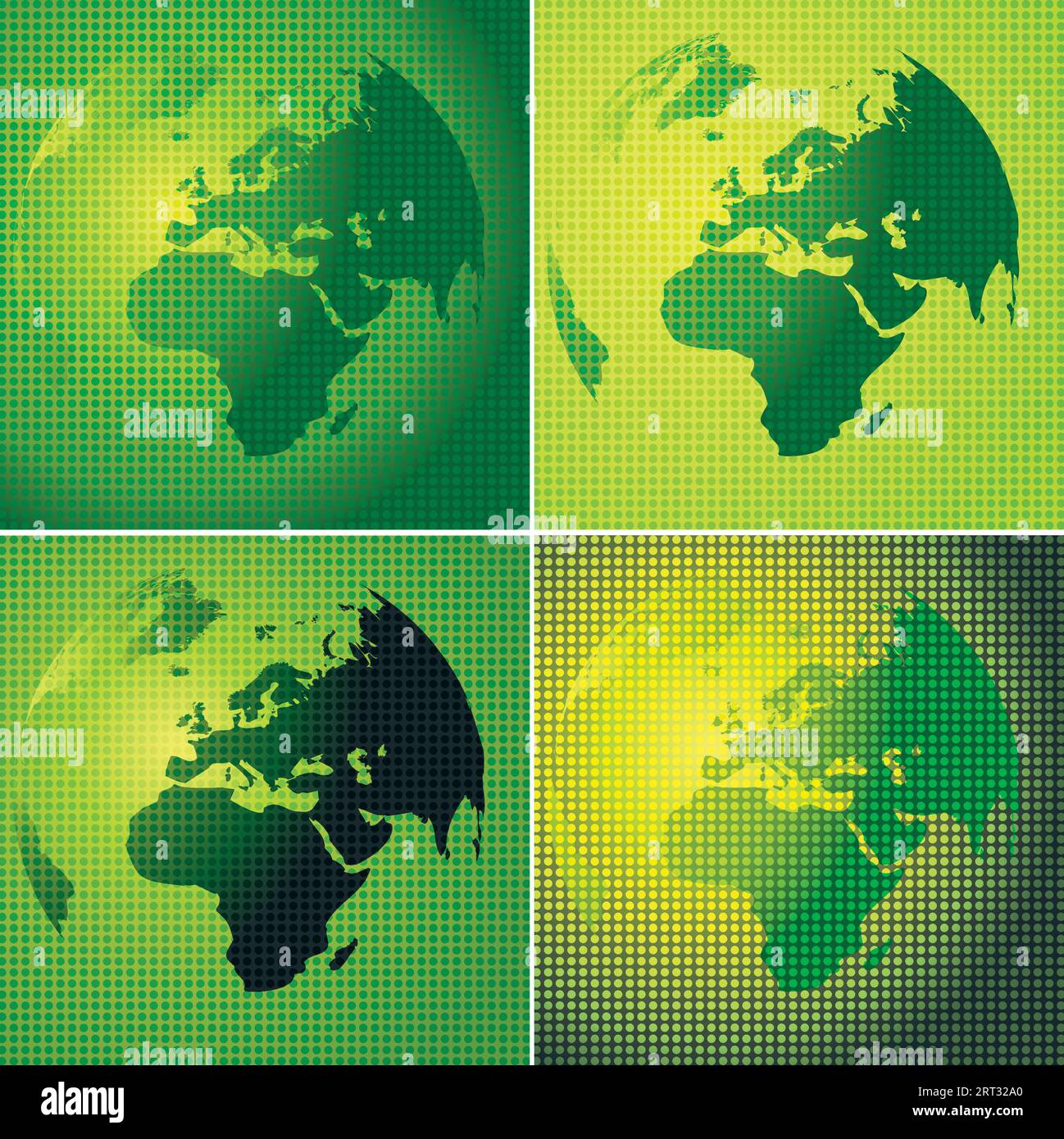 3d earth abstract background - vector illustration Stock Vector Image ...