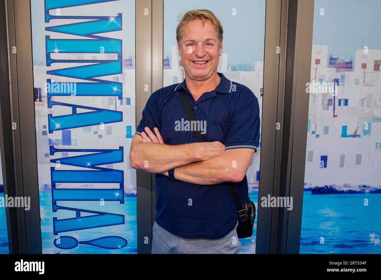 AMSTERDAM - Tony Neef on the blue carpet during the premiere of Mamma ...
