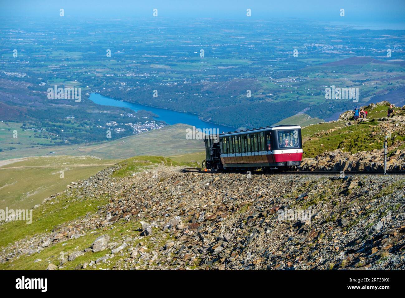 Snowdon Mountain Railway, Eryri National Park (Snowdonia), Wales, UK ...