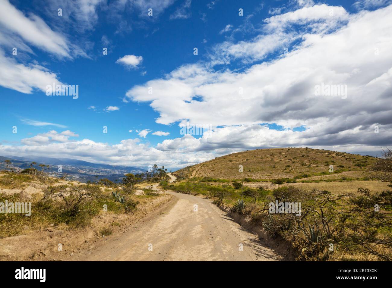 Rural road in the Colombia, South America Stock Photo - Alamy