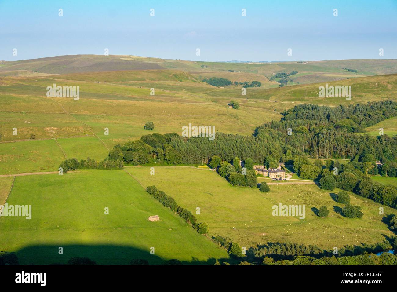 Axe Edge and Wildboarclough, in the south west Peak District National ...