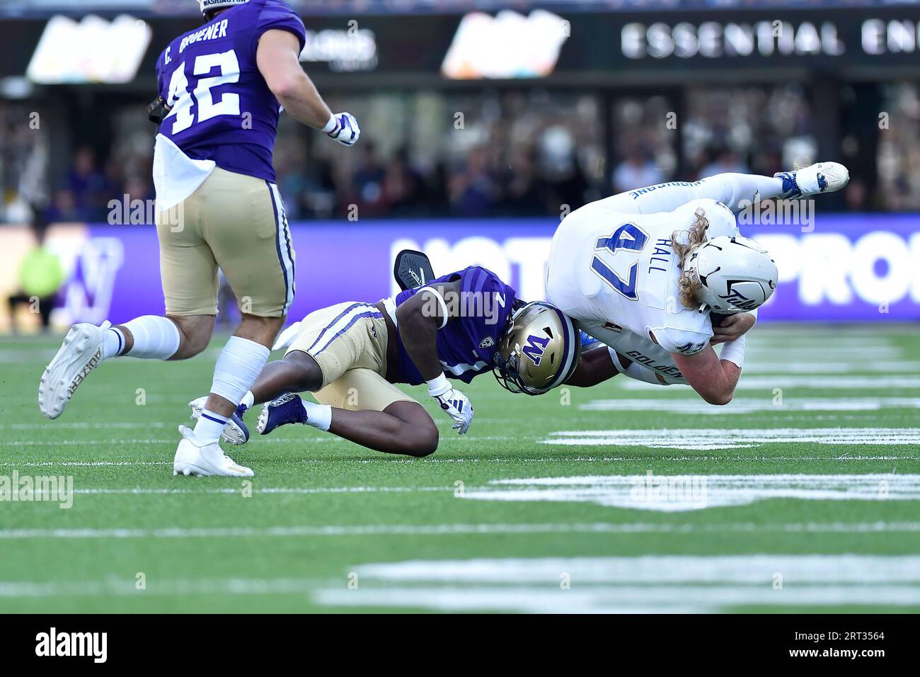 Seattle, WA, USA. 09th Sep, 2023. Washington Huskies cornerback Jabbar ...