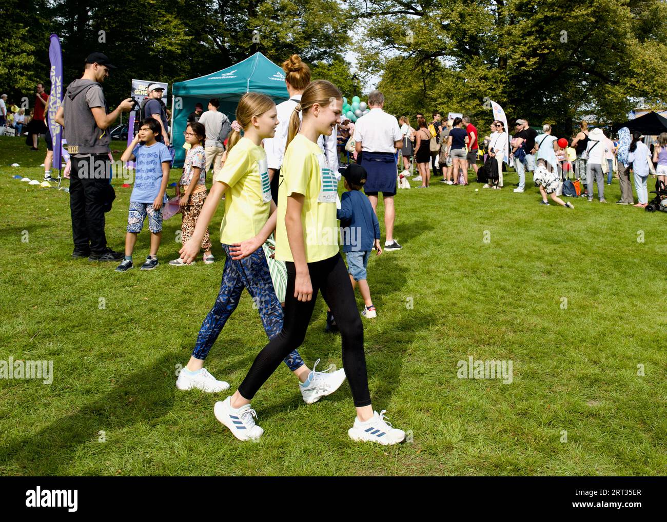 STOCKHOLM, SWEDEN - SEPTEMBER 10, 2023 Princess Estelle participated at ...