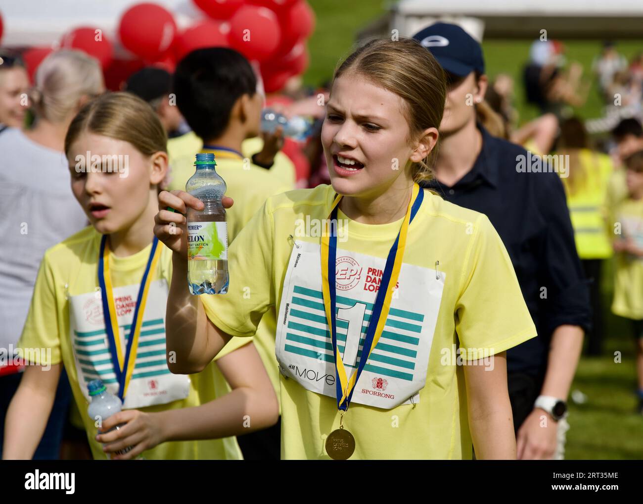 STOCKHOLM, SWEDEN - SEPTEMBER 10, 2023 Princess Estelle participated at ...