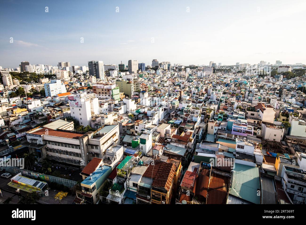 The vast sprawl of buildings in Ho Chi Minh City, otherwise known as ...