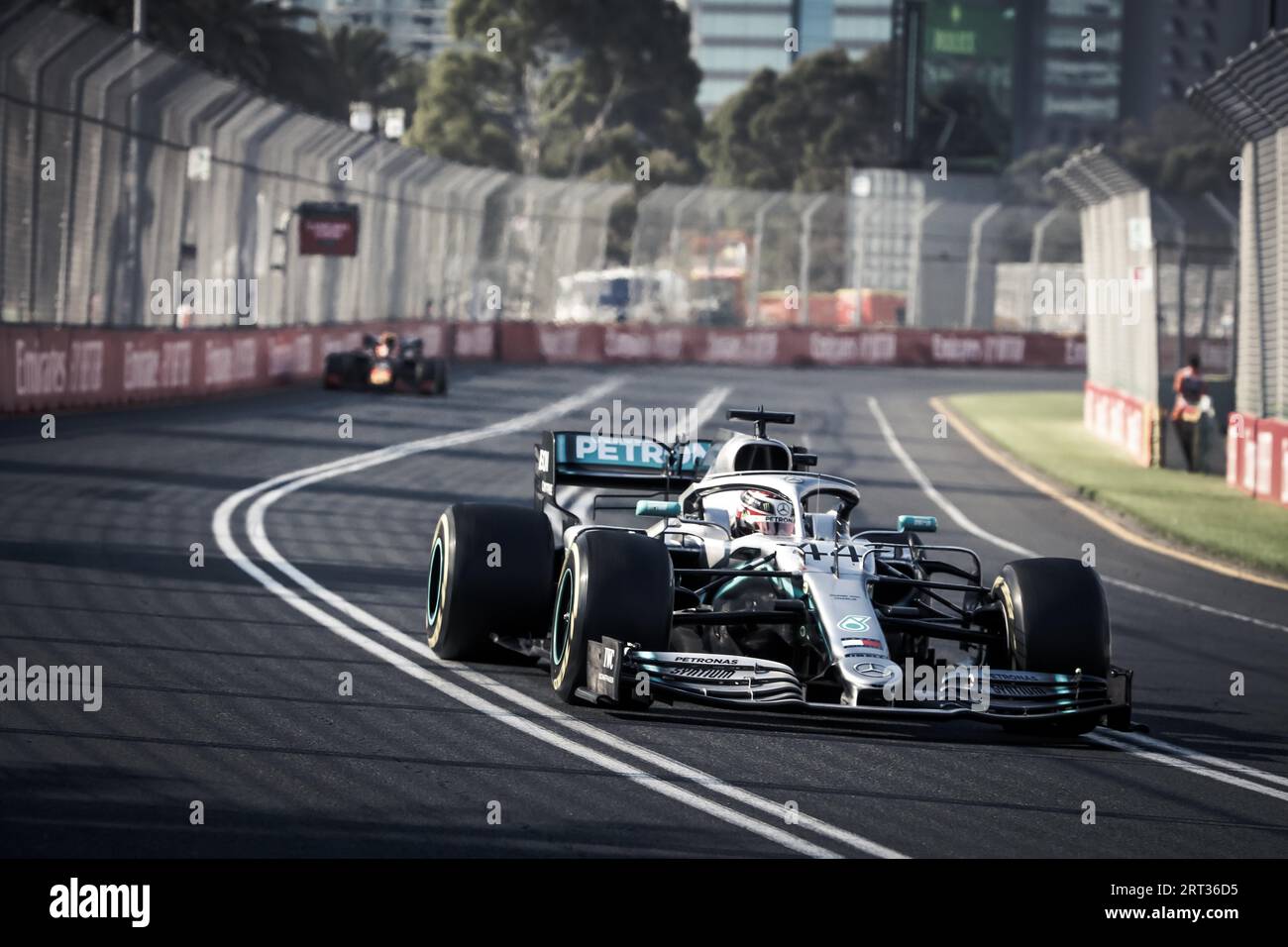 MELBOURNE, AUSTRALIA, MARCH 17: Lewis HAMILTON of Mercedes-AMG Petronas ...