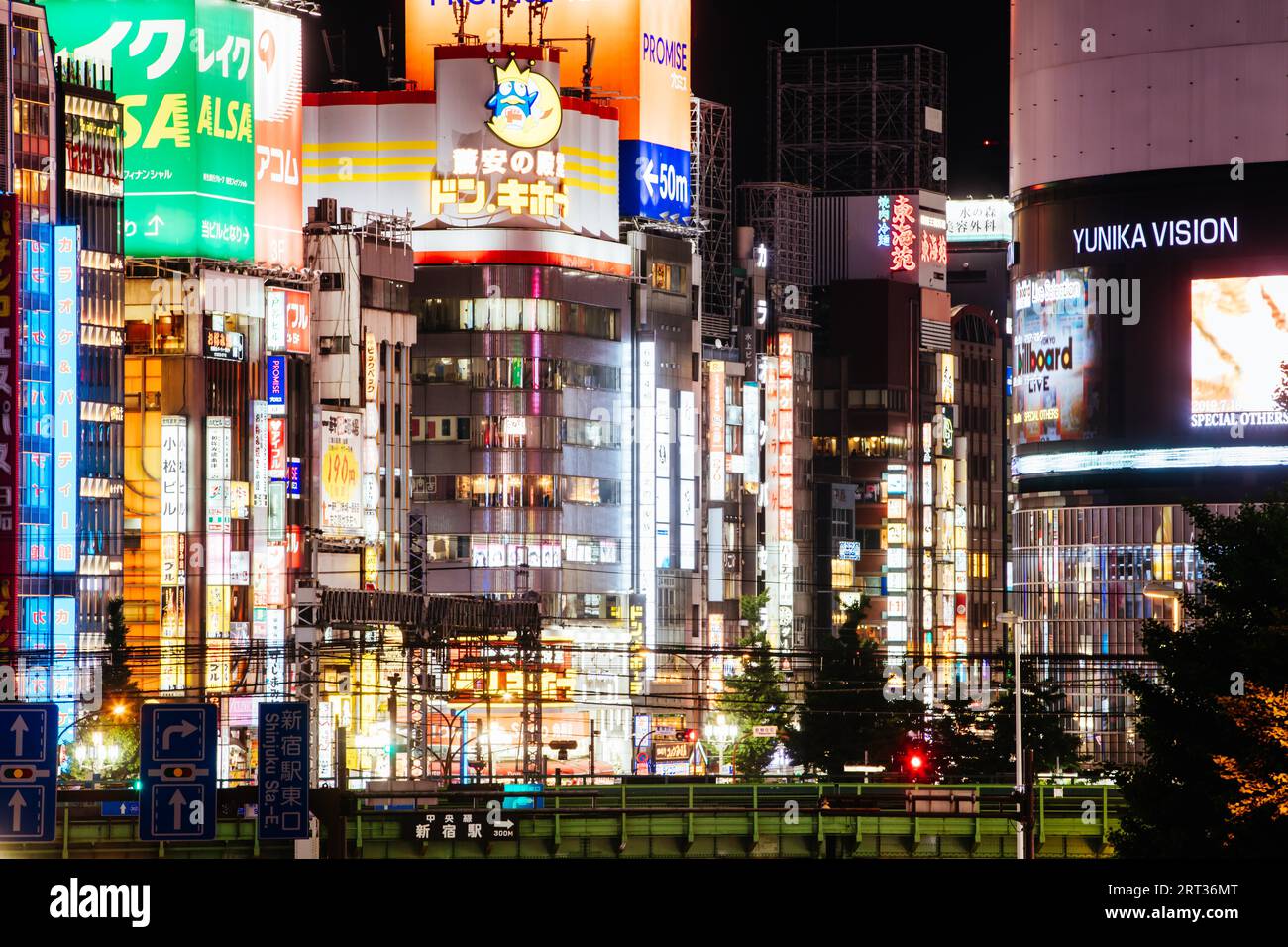 Shinjuku, Japan, May 18 2019: Neon signs illuminate Tokyo s busy ...