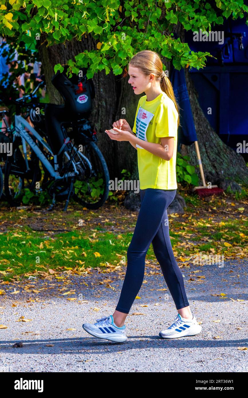 Stockholm, Sweden. 10th Sep, 2023. Princess Estelle of Sweden during ...