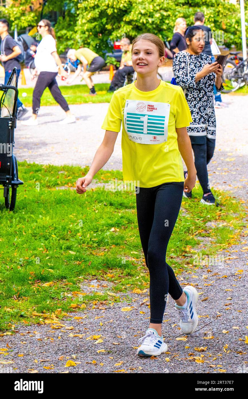 Stockholm, Sweden. 10th Sep, 2023. Princess Estelle of Sweden during ...