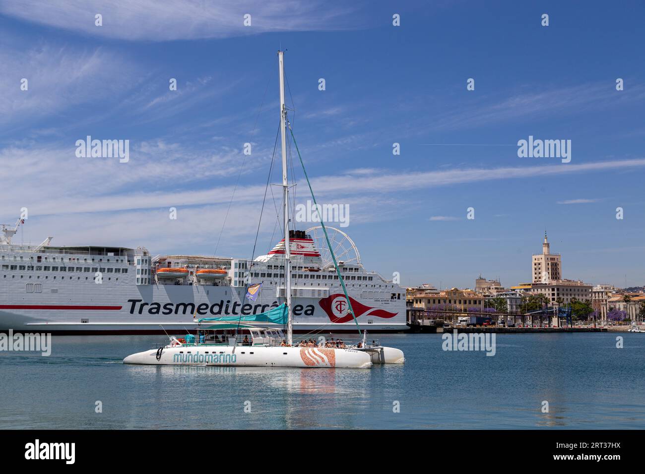 Malaga catamaran hi-res stock photography and images - Alamy