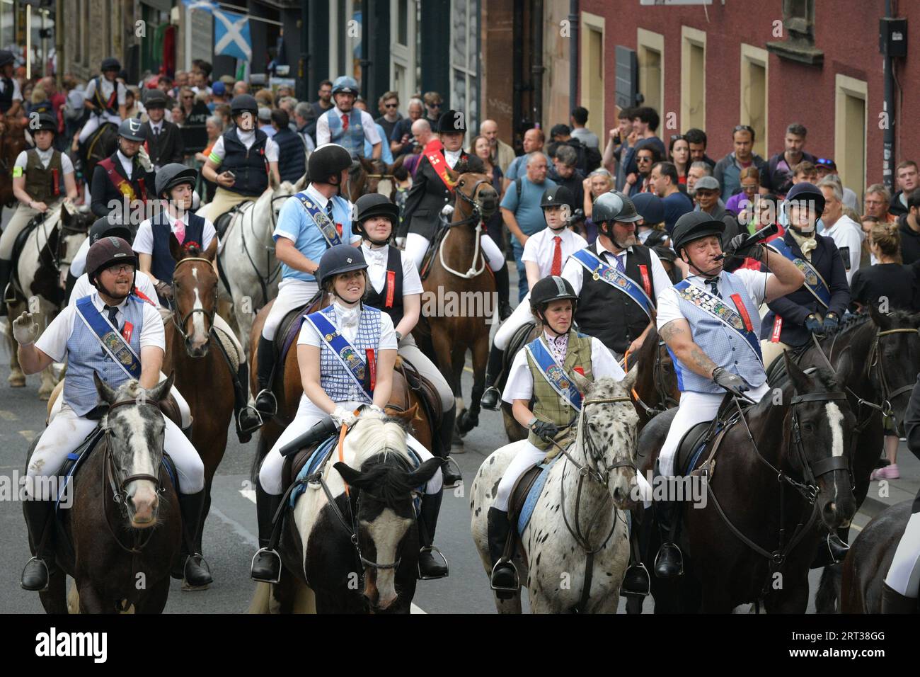 Edinburgh Scotland, UK 10 September 2023. Edinburgh Riding of the ...